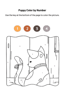 20+ Free Printable Color by Number Pages