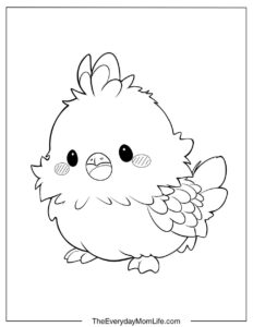 Chicken Coloring Pages for Kids (Free PDF) - The Everyday Mom Life