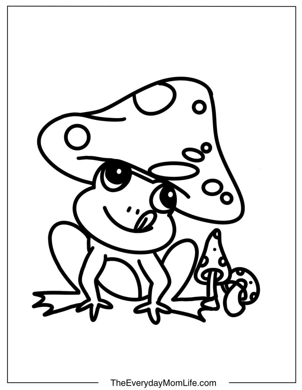 36 PDF Printable Frog Coloring Pages - The Everyday Mom Life