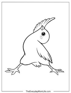 Chicken Coloring Pages for Kids (Free PDF) - The Everyday Mom Life