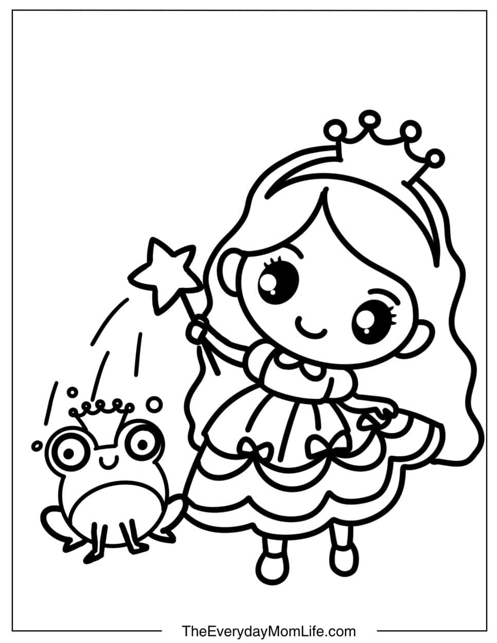 36 PDF Printable Frog Coloring Pages - The Everyday Mom Life