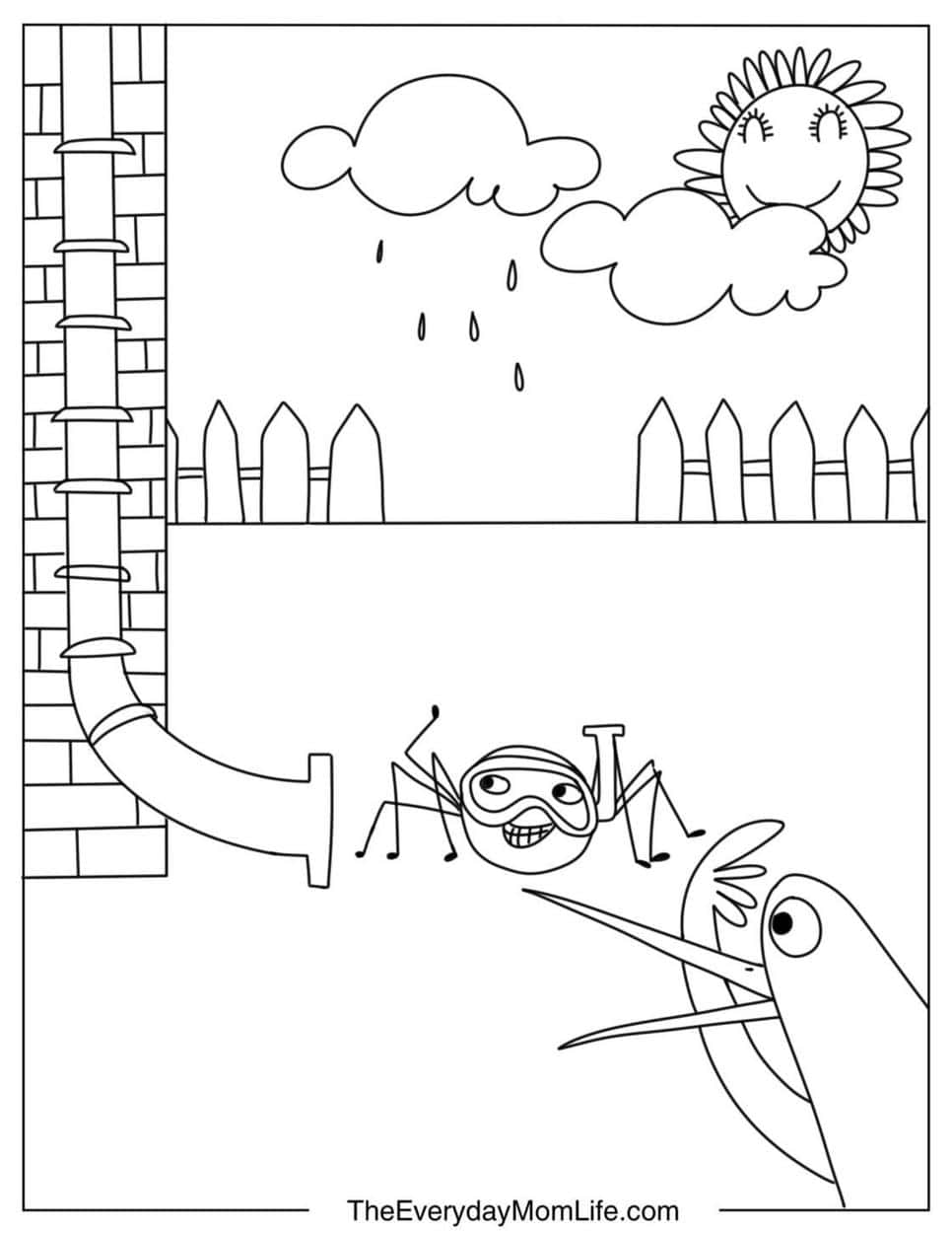 Free PDF Spider Coloring Pages