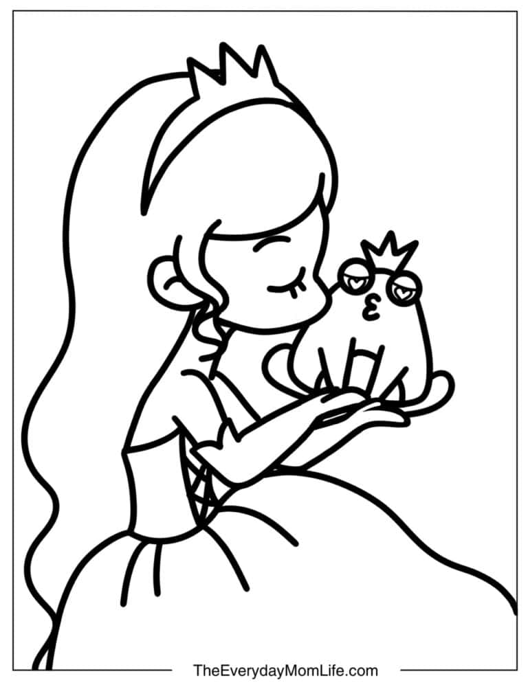 36 PDF Printable Frog Coloring Pages - The Everyday Mom Life