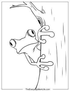36 PDF Printable Frog Coloring Pages - The Everyday Mom Life