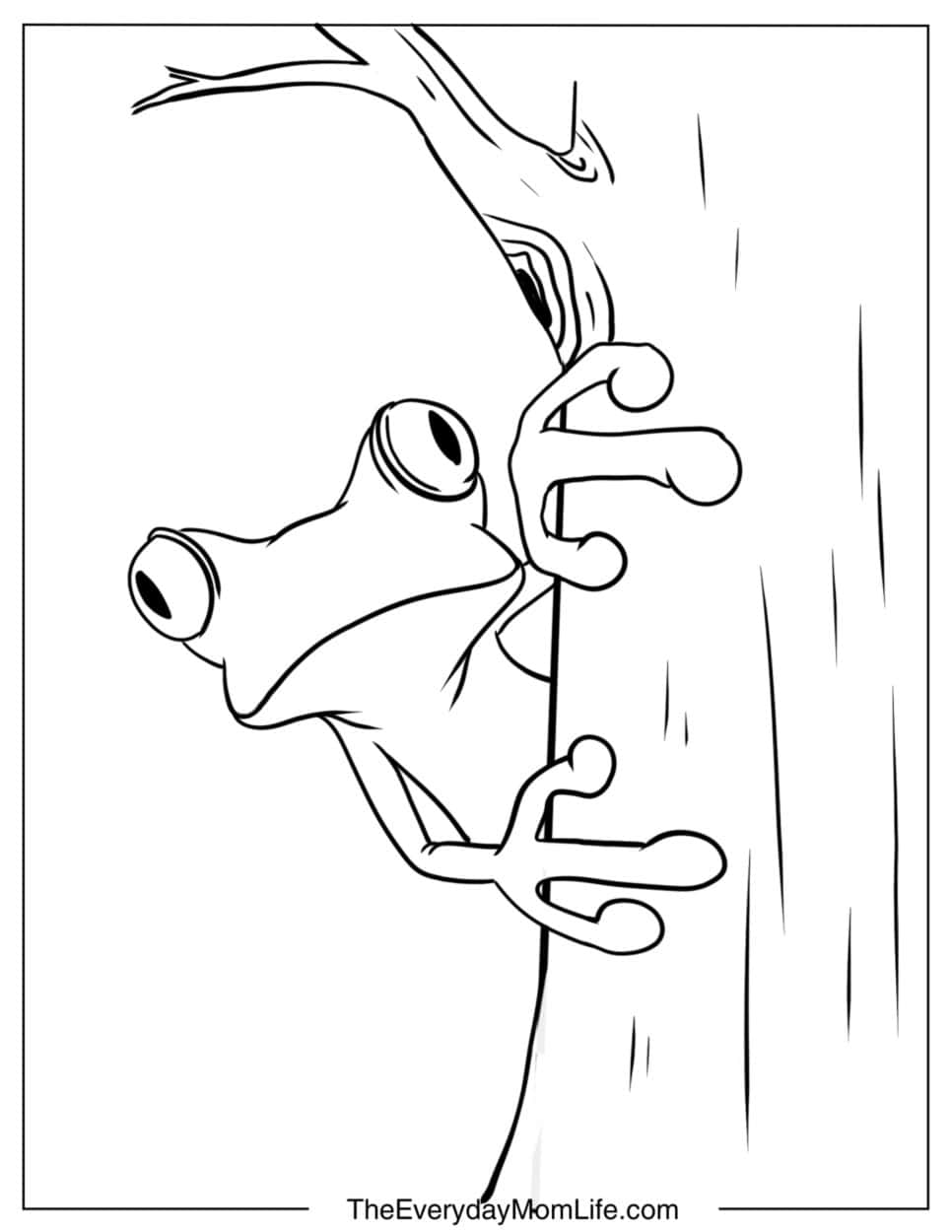 36 PDF Printable Frog Coloring Pages - The Everyday Mom Life